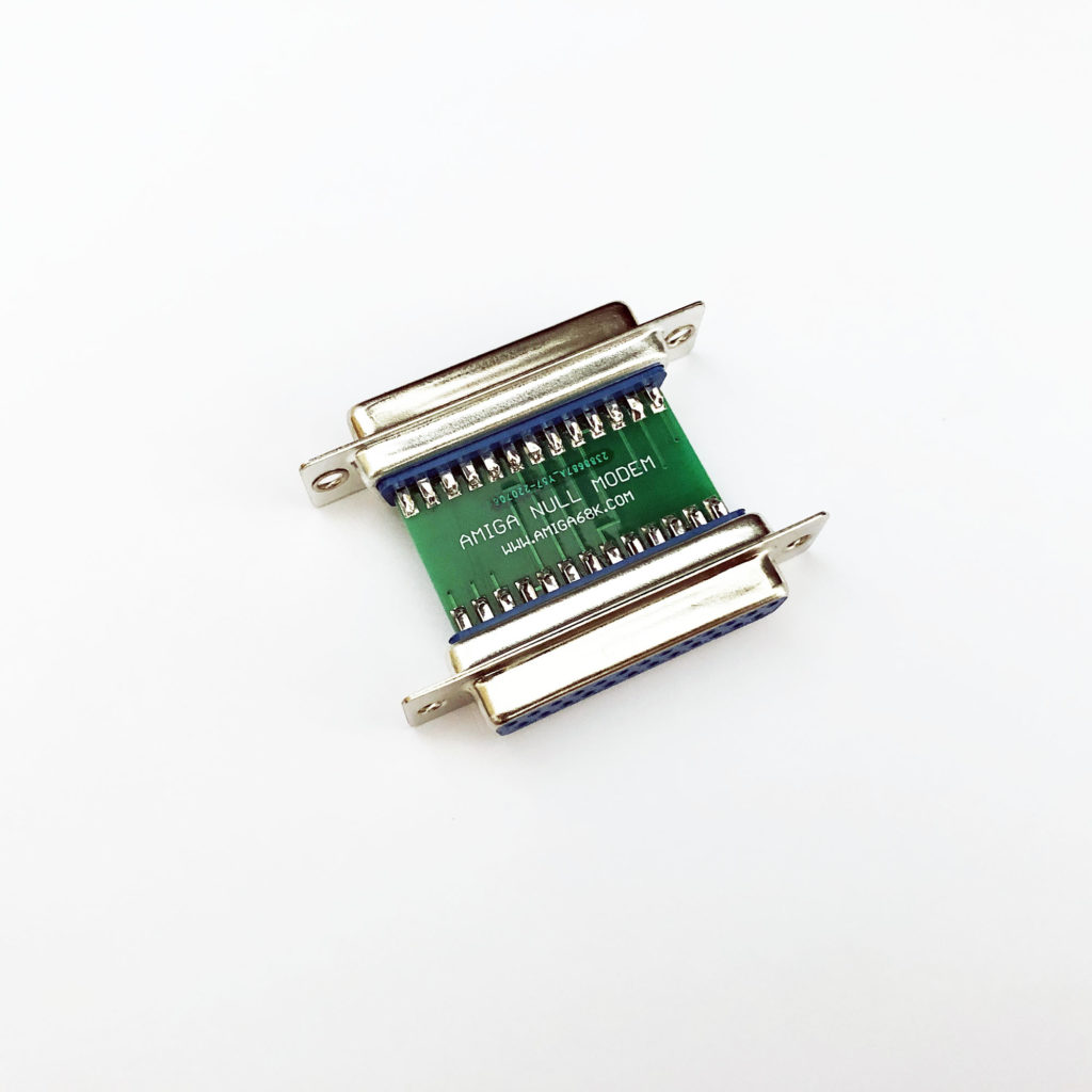 Serial Null Modem Adapter - Amiga Webshop